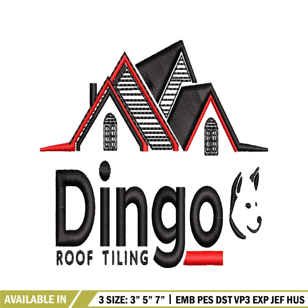 Dingo Logo embroidery design, Dingo Logo embroidery, logo de | Inspire ...