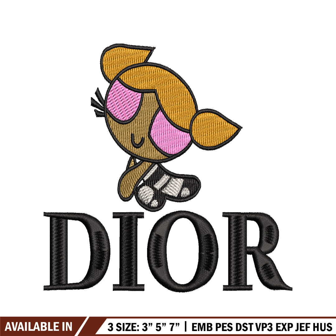 Dior Cartoon Logo embroidery design, Logo embroidery, embroi | Inspire ...