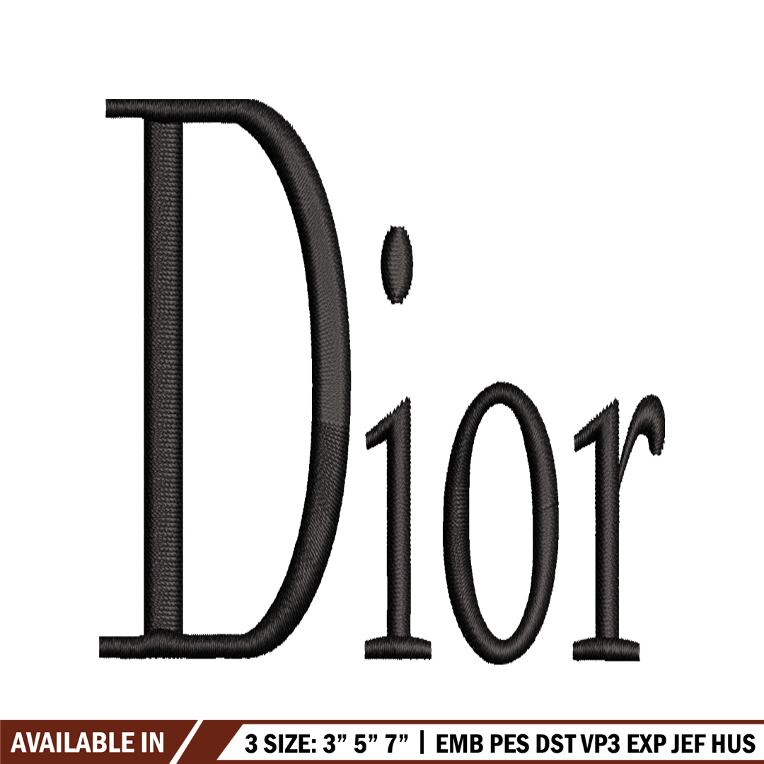 Dior Logo embroidery design, Dior Logo embroidery, logo desi | Inspire ...