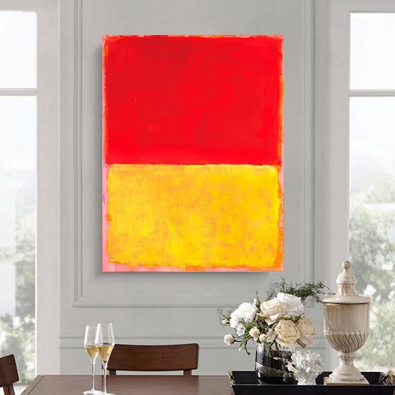 Mark Rothko Canvas Wall Art, Mark Rothko Wall Art, Minimalis | Inspire ...