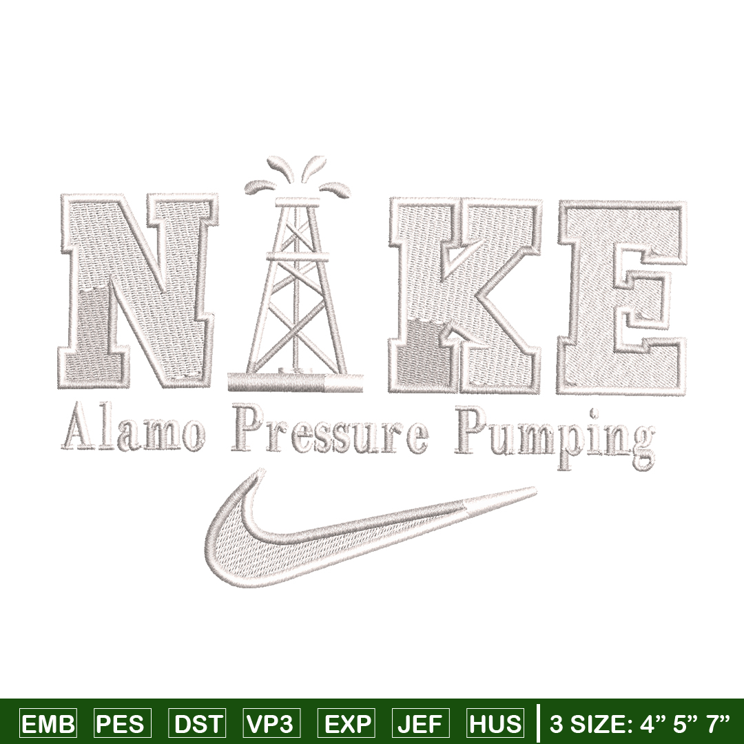 Nike logo embroidery design, Nike embroidery, logo design, E | Inspire ...