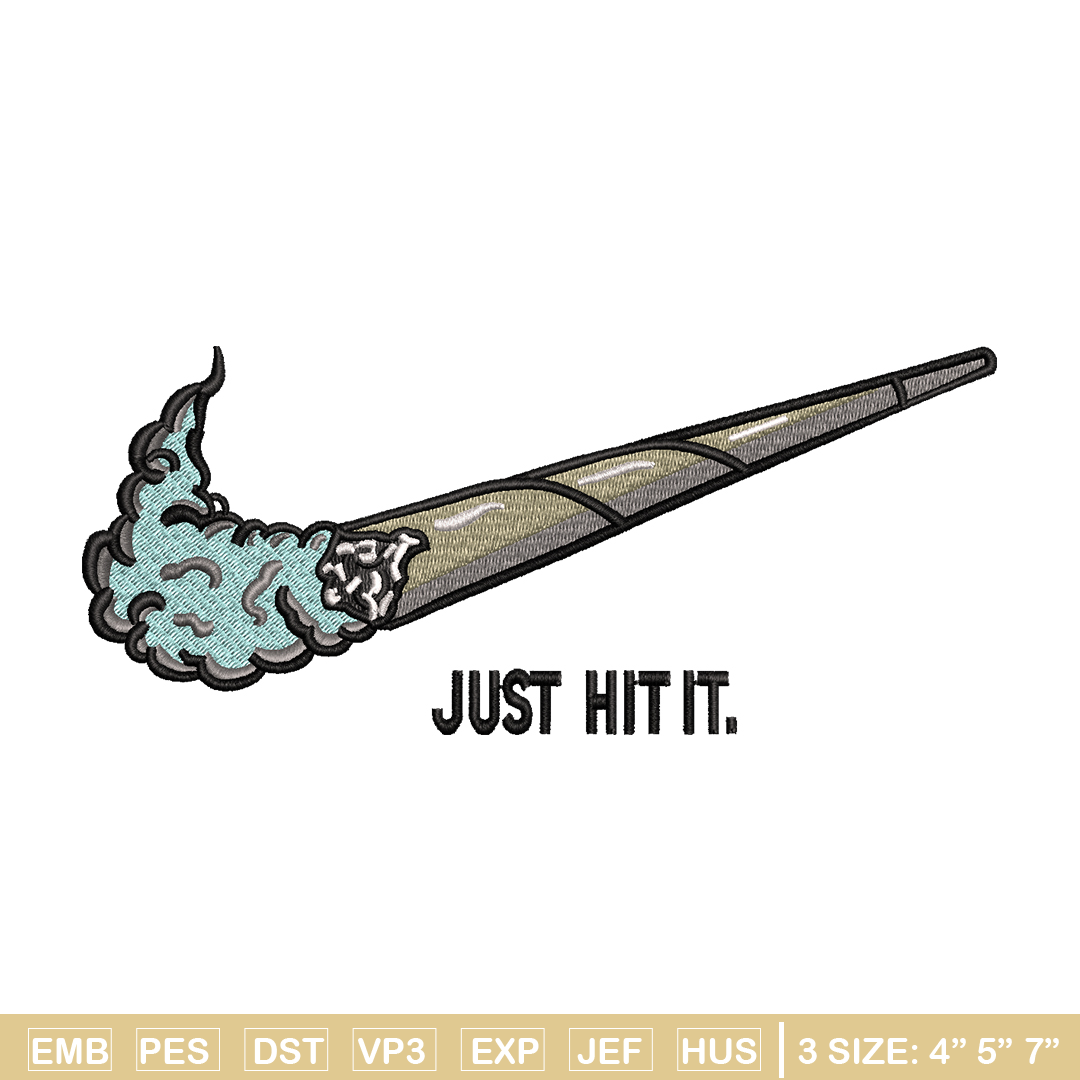 Nike Just Hit It embroidery design, Nike embroidery, Nike de | Inspire ...