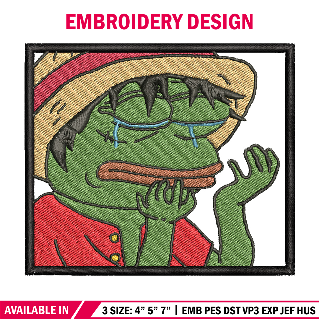 Luffy meme embroidery design, One piece embroidery, Anime de | Inspire ...