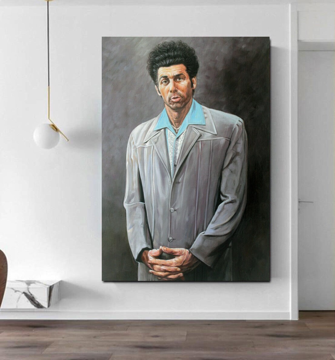 Cosmo Kramer Poster Print Art, The Kramer Portrait,Kramer Pa | Inspire ...