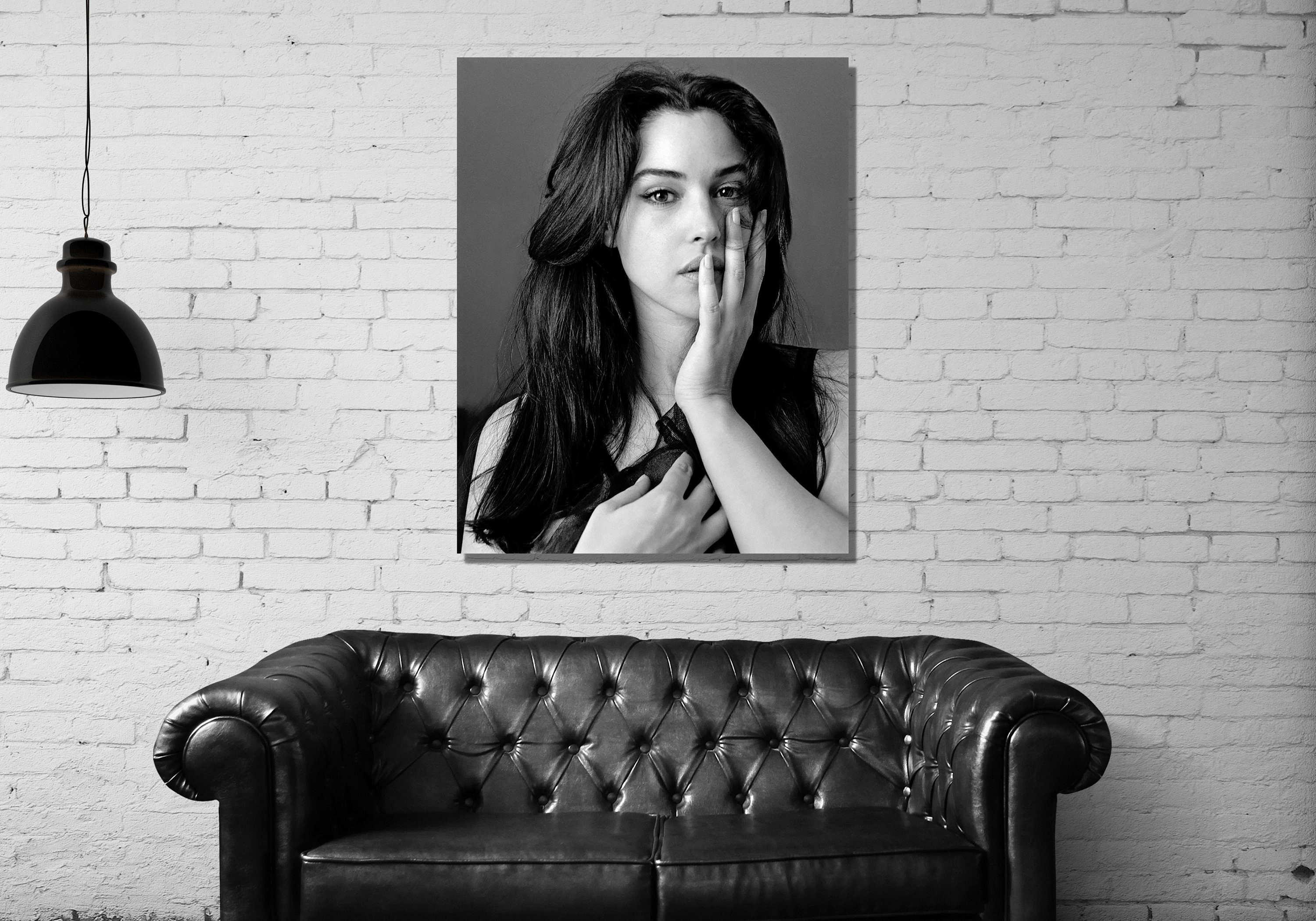 Monica Bellucci Canvas Poster,Monica Bellucci Model Painting | Inspire ...