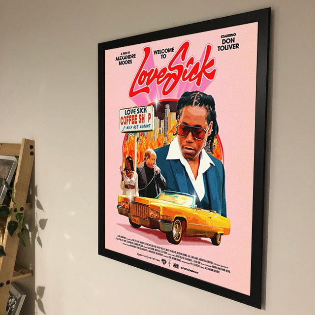 Don Toliver LOVE SICK Album Poster, NoFramed, Gift.jpg | Inspire Uplift