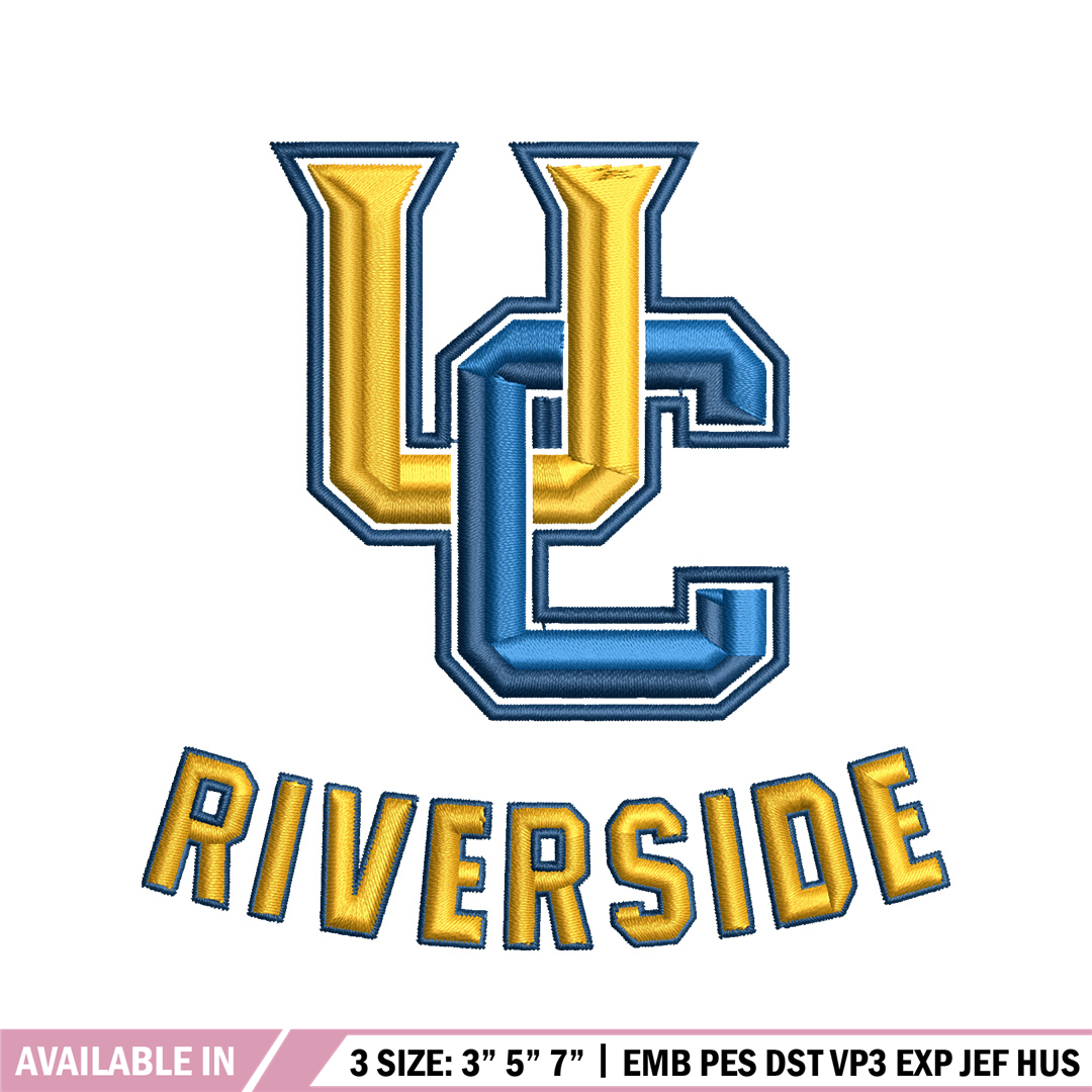 California Riverside Highlanders embroidery design, logo emb | Inspire Uplift