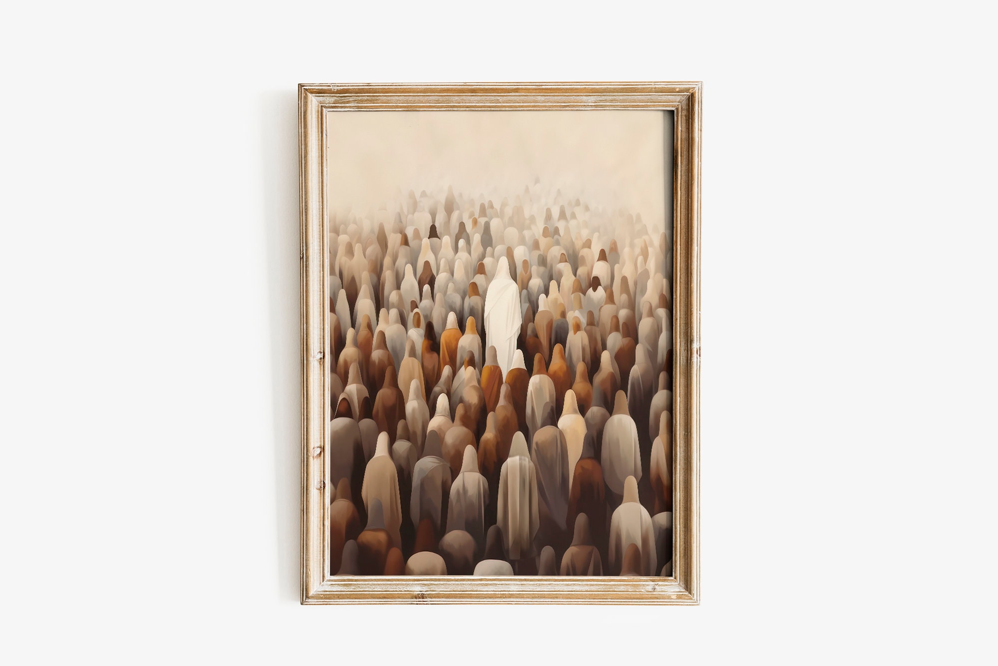 Jesus Feeds the 5000, God Provides, Jesus Art, Bible Art, WA | Inspire ...