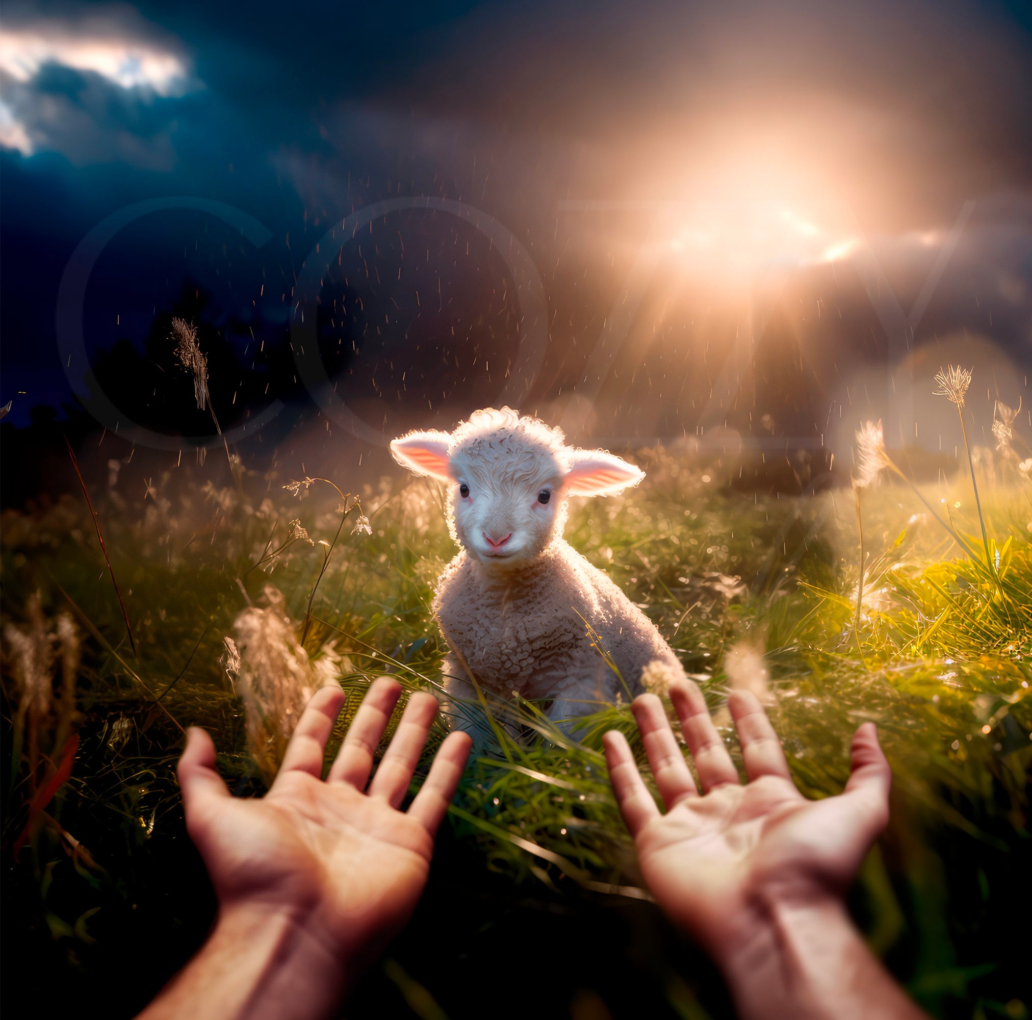 The Good Shepherd, Christ Will Save the Lamb, Bible Verse Wa | Inspire ...