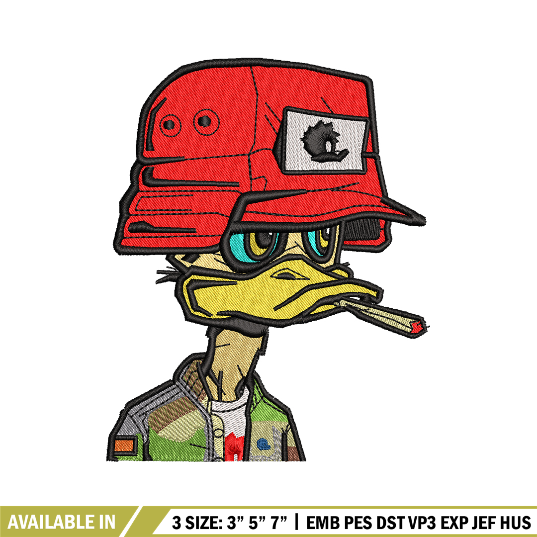 Commando duck Logo embroidery design, duck embroidery, logo | Inspire ...