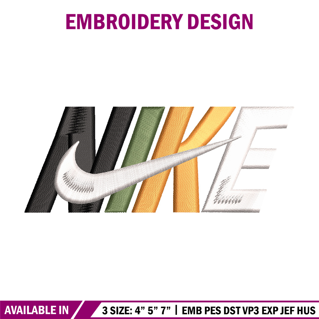 Nike logo design embroidery design, Nike embroidery, Nike de | Inspire ...
