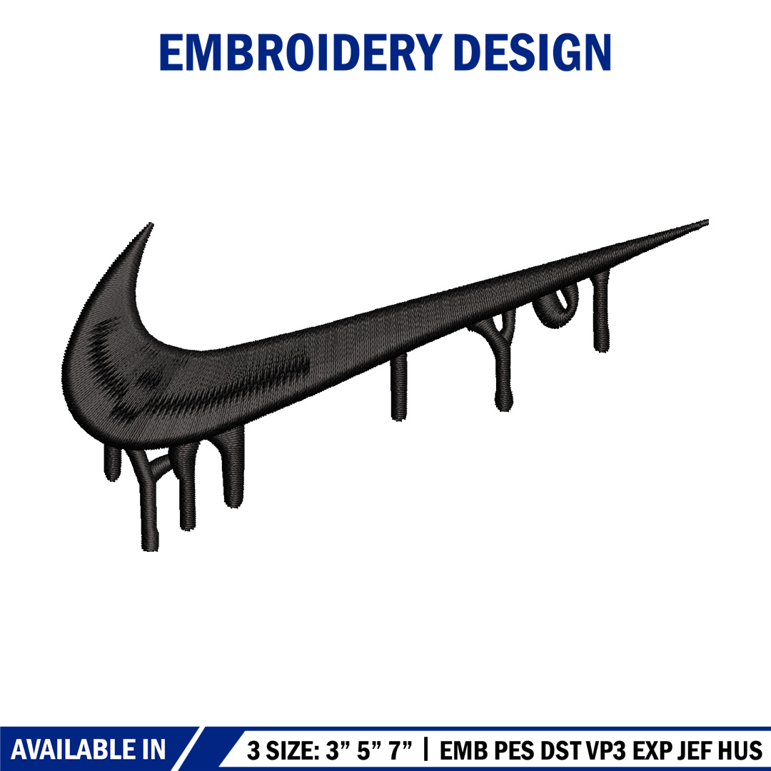 Nike logo embroidery design, Nike embroidery, Nike design, E | Inspire ...