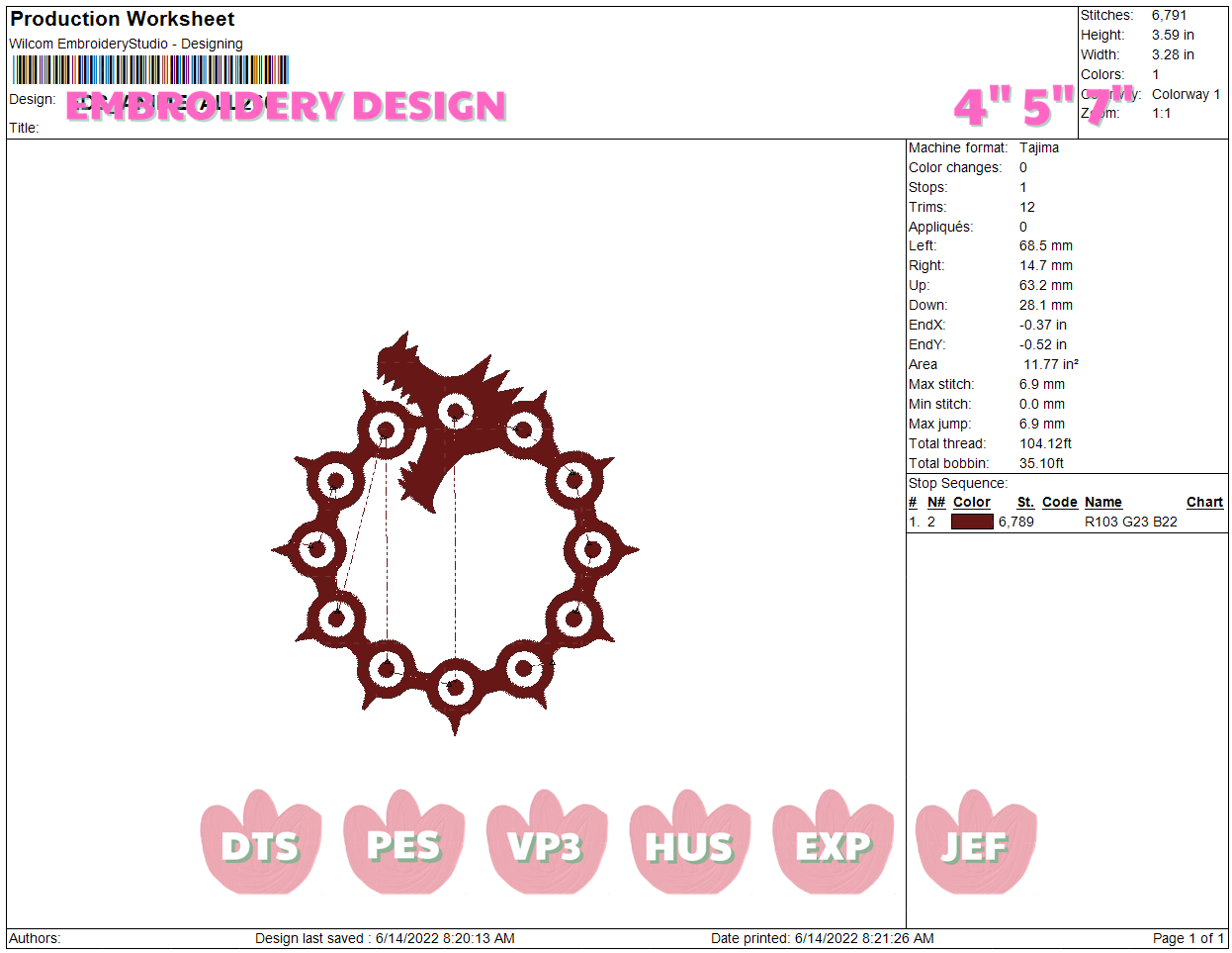 Anime Inspired Embroidery Designs, Machine Embroidery Design - Inspire ...