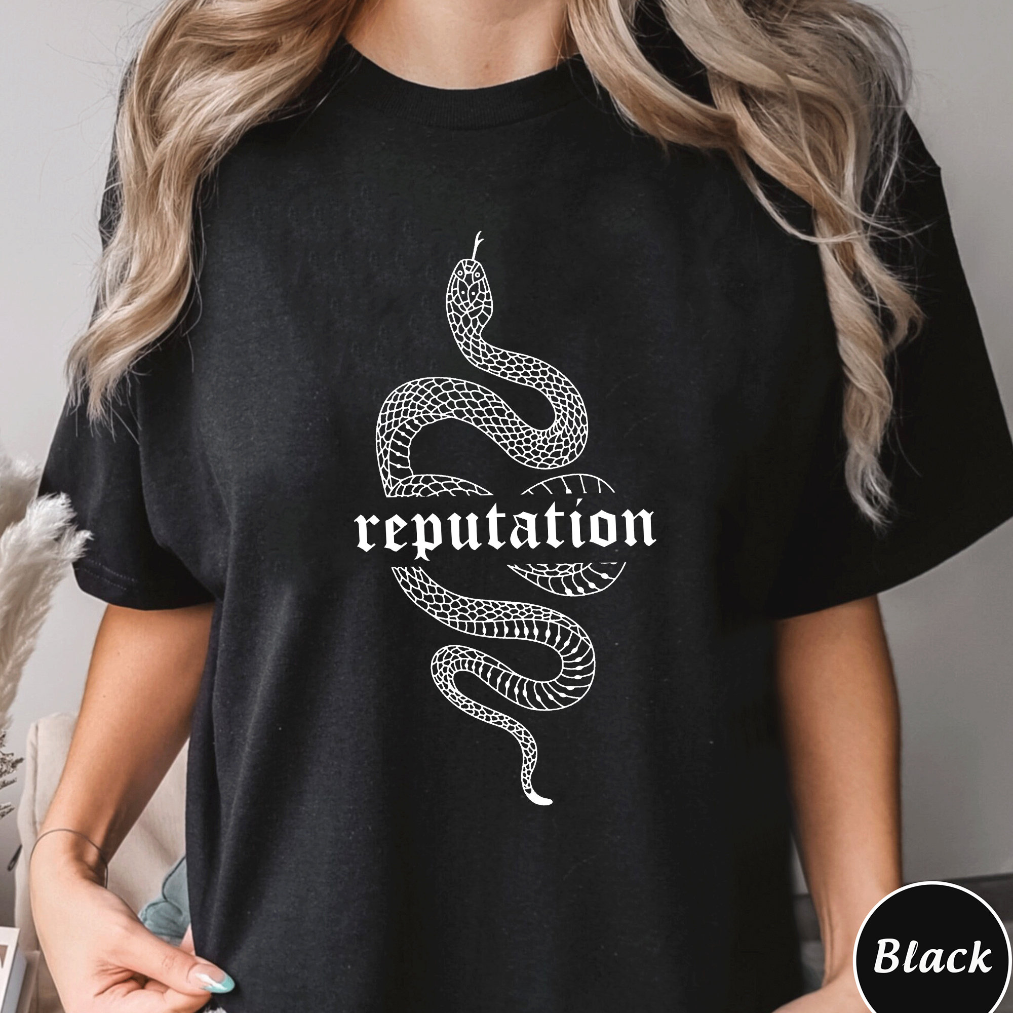 Reputation Snake Shirt, Trending Unisex Tee Shir, Music Love | Inspire ...