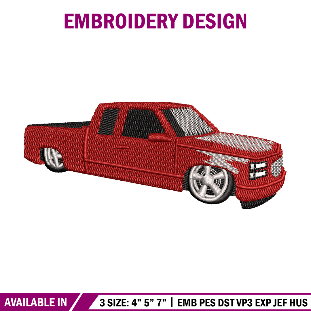 Red car embroidery design, Car embroidery, Emb design, Embro | Inspire ...