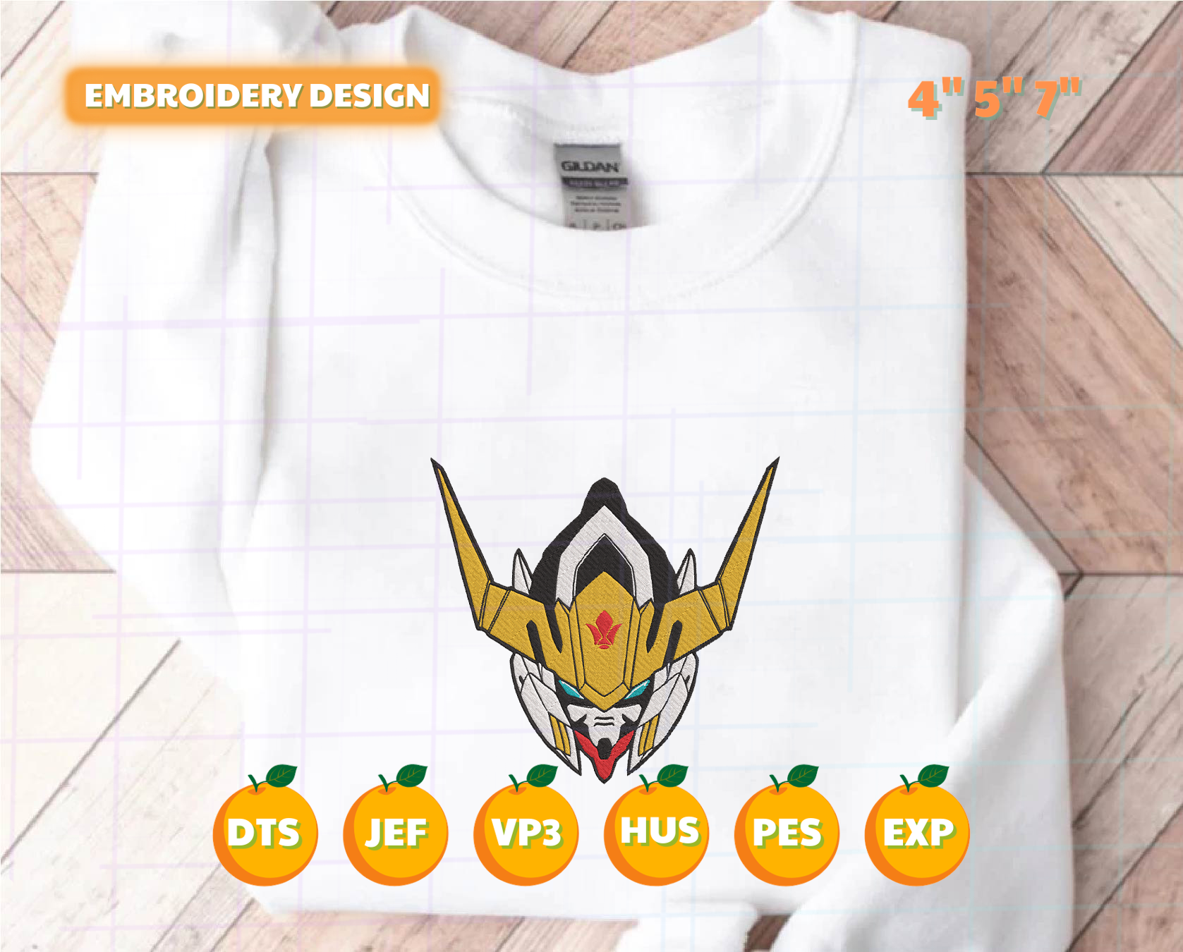 Anime Inspired Embroidery Designs, Machine Embroidery Design - Inspire ...