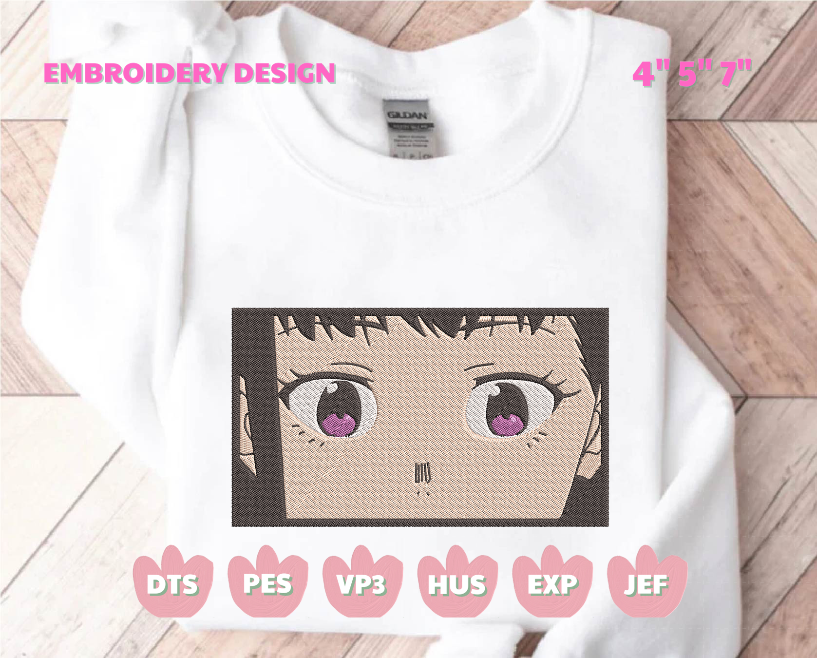 Anime Inspired Embroidery Designs, Machine Embroidery Design | Inspire ...