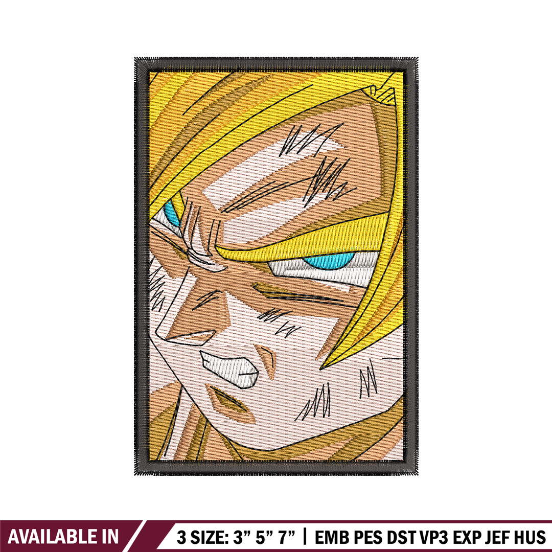 Goku frame embroidery design, Dragonball embroidery, Anime d - Inspire ...