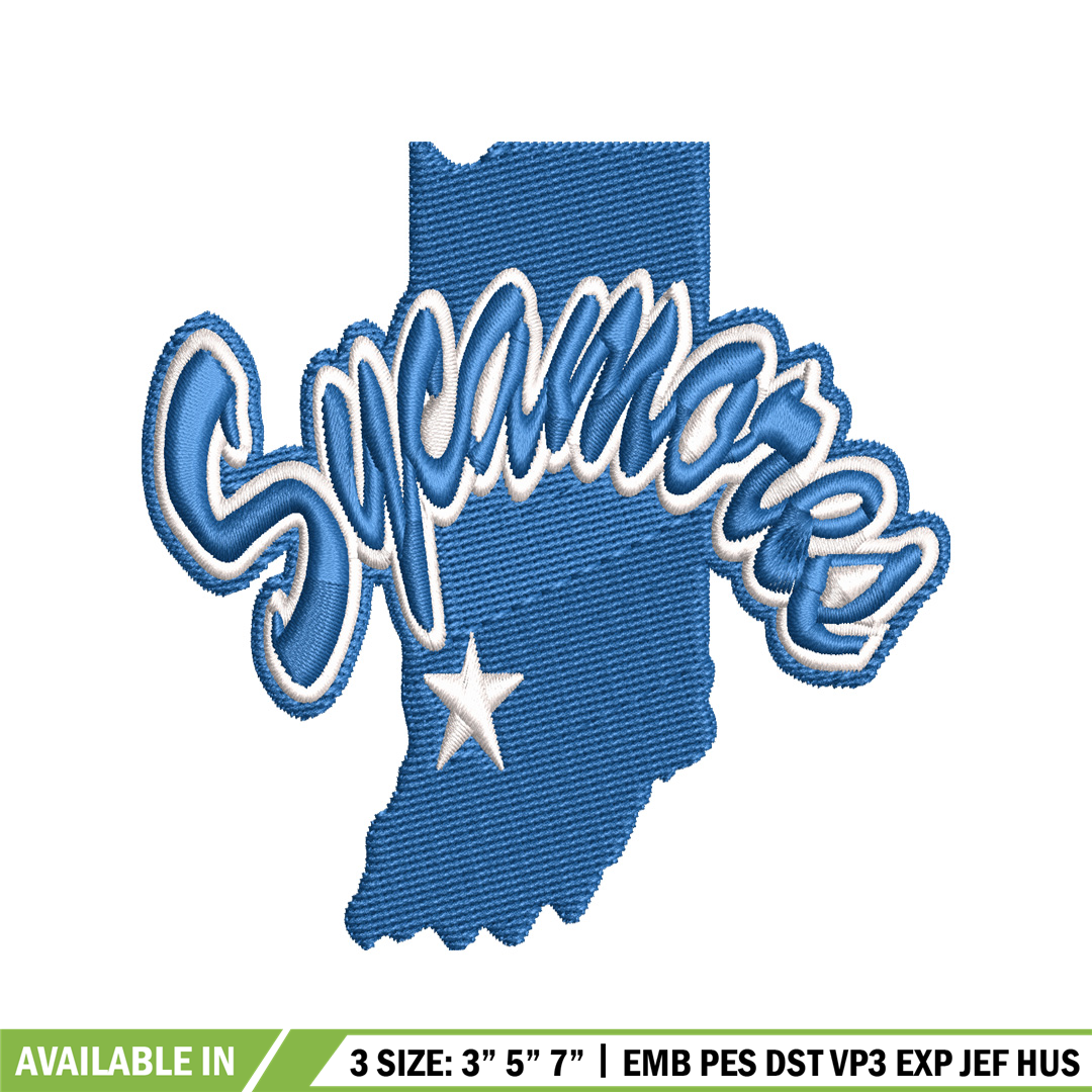 Indiana State Sycamores embroidery design, Indiana State Syc | Inspire ...