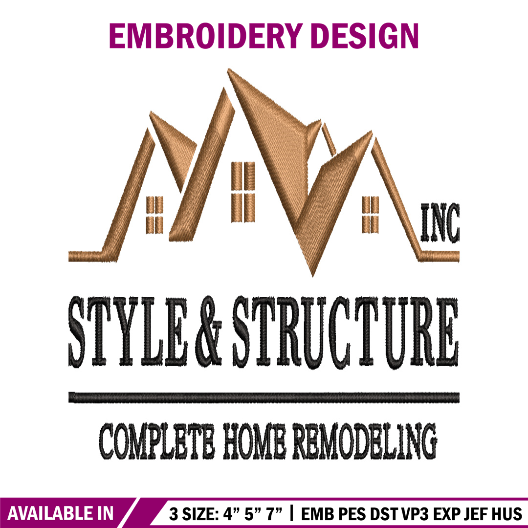 Style & Structure embroidery design, Style & Structure embro | Inspire ...
