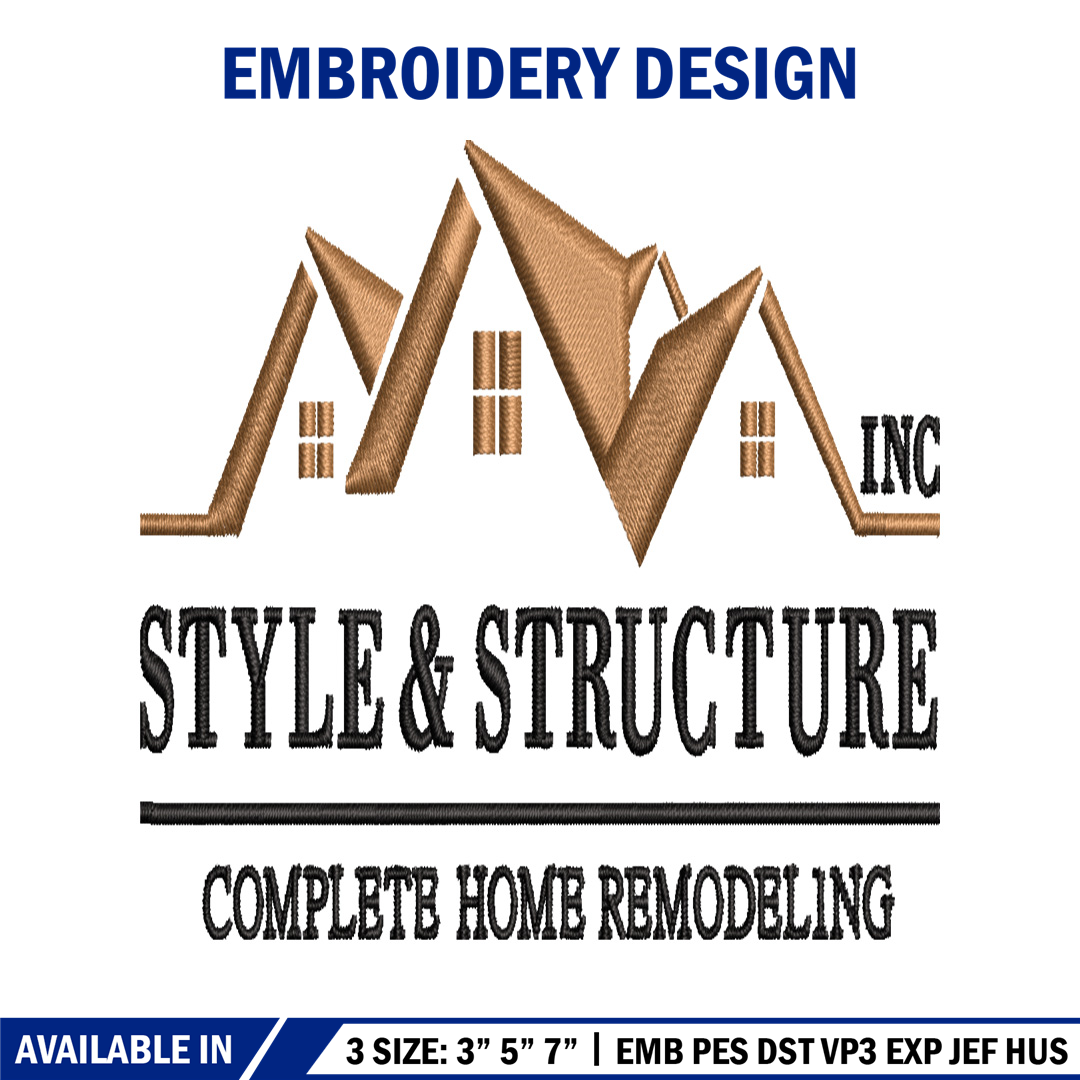 Style & Structure embroidery design, Style & Structure embro | Inspire ...