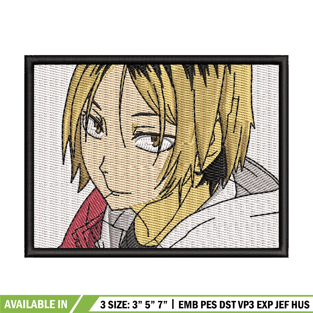 Kenma frame embroidery design, Haikyuu embroidery, Embroider | Inspire ...