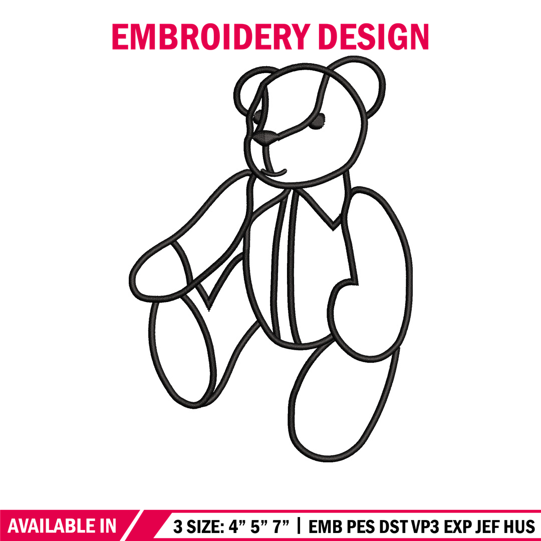 Teddy bear embroidery design, Teddy embroidery, Emb design, - Inspire ...