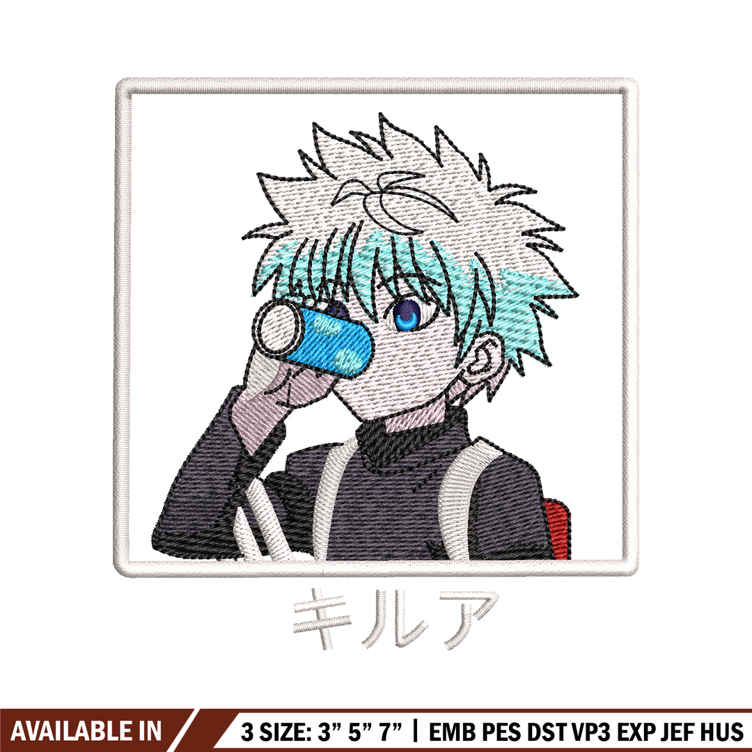 Killua box embroidery design, Hxh embroidery, Embroidery fil | Inspire ...