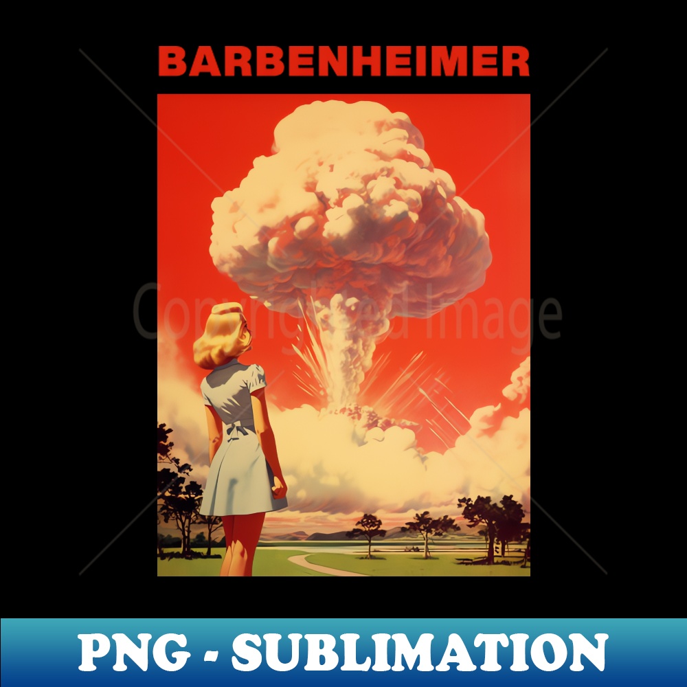 Barbie x Oppenheimer 2023 - PNG Transparent Digital Download | Inspire ...