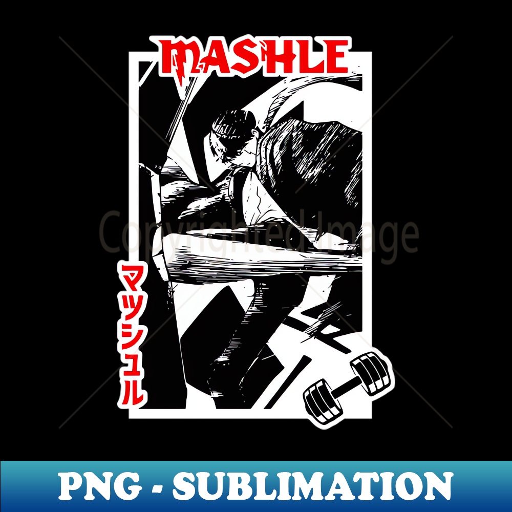 Mashle - Powerful Wizard PNG Transparent Sublimation Design - Inspire ...