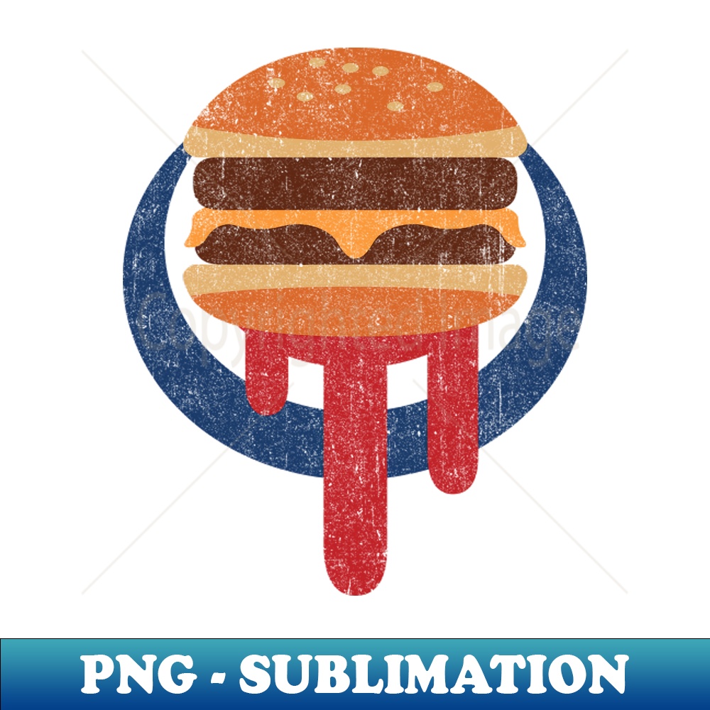 Sublimation PNG Digital Download - Burger Shot Variant - Vib | Inspire ...