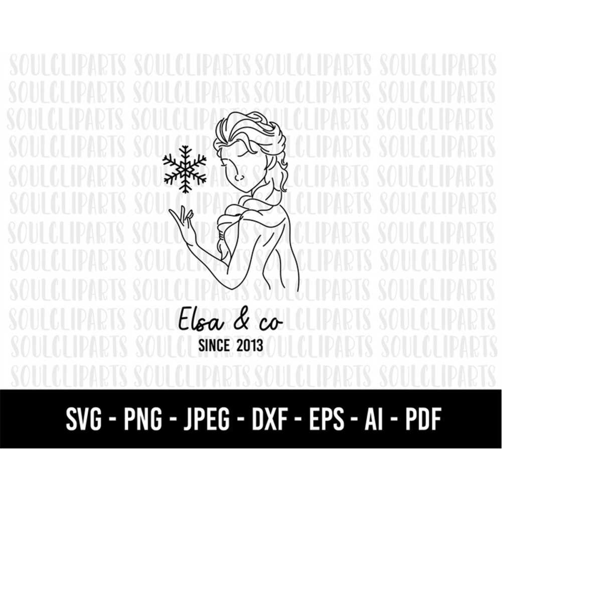 COD1113- Frozen svg bundle, elsa svg, anna svg, Winter elsa - Inspire ...