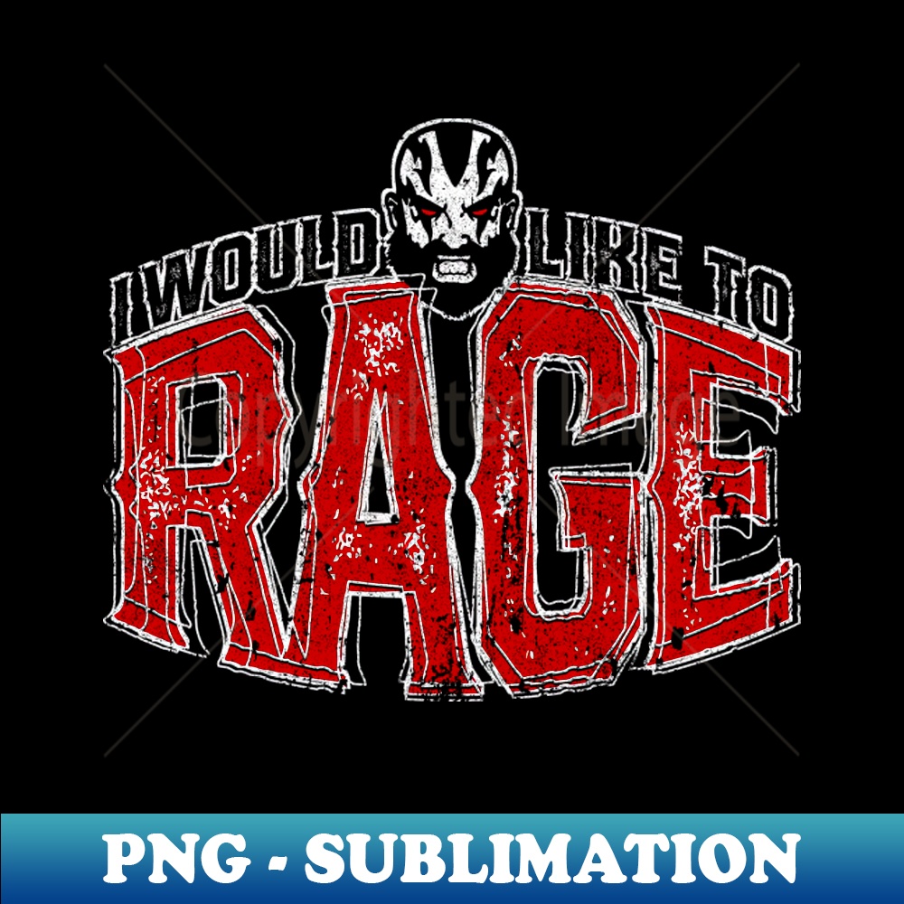 RAGE Sublimation PNG Digital Download - Grogs Furious Power | Inspire ...