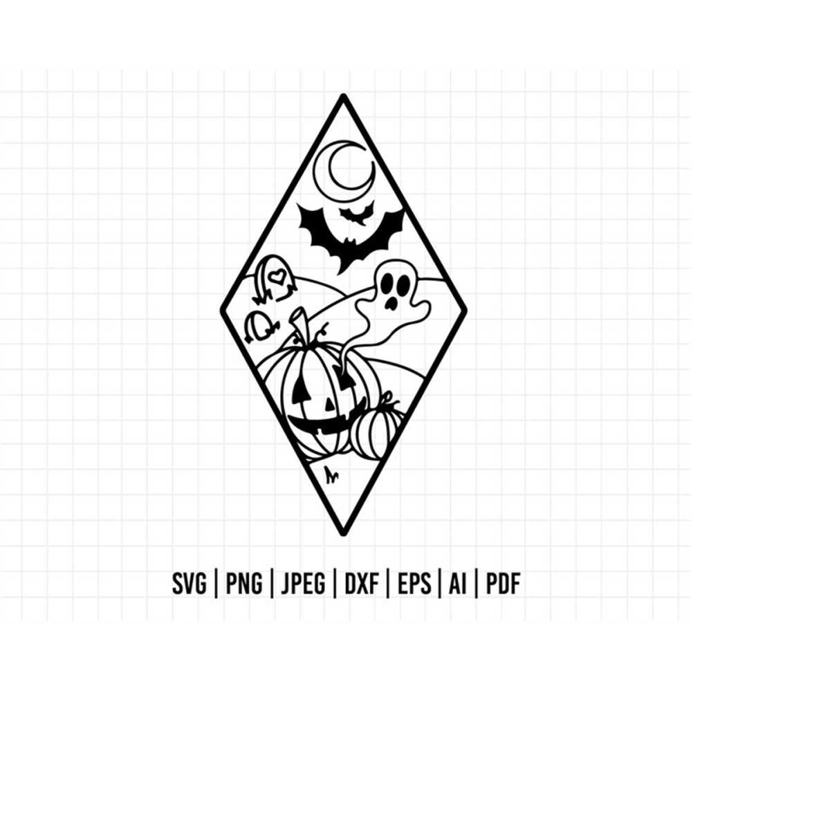 COD1285- Spooky svg, Halloween Svg, ghost svg, svg-pdf-ai-ep - Inspire ...