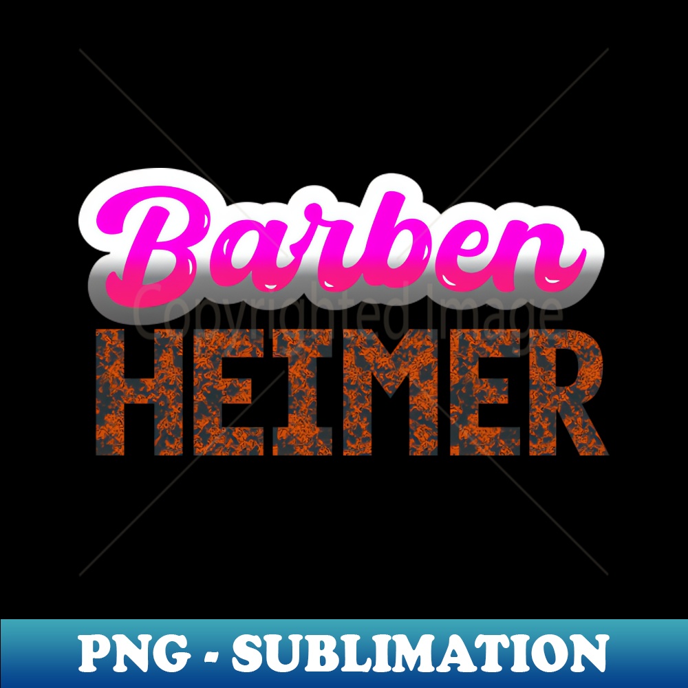 Barbenheimer Barbie - Oppenheimer - Stunning PNG Digital Dow | Inspire ...