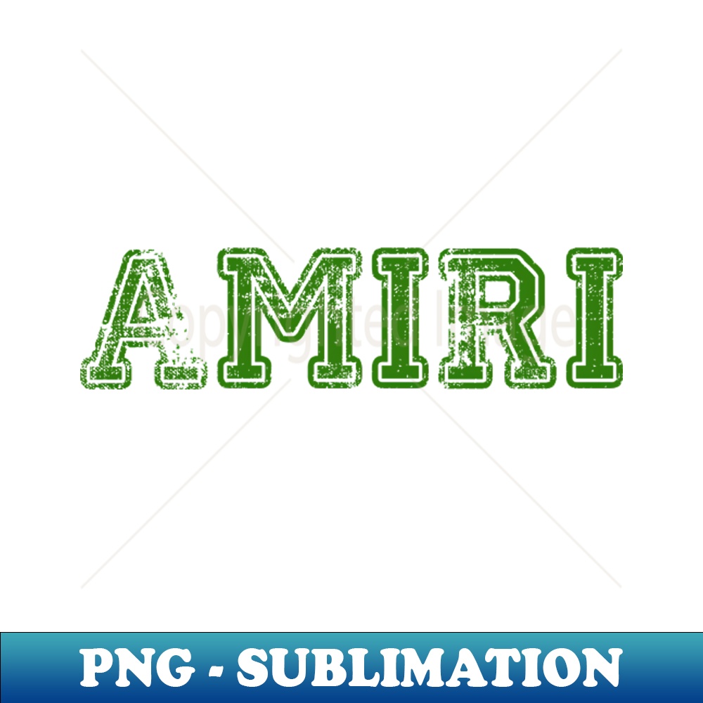 Amiri Vintage Logo Text - High-Quality PNG Transparent Downl | Inspire ...