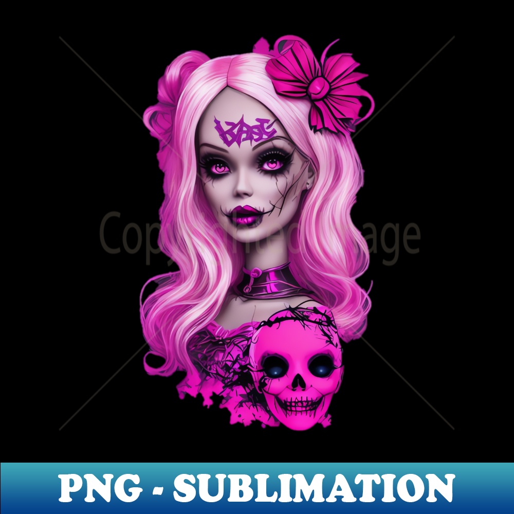 Creepy Barbie - Hauntingly Beautiful - High-Quality Digital | Inspire ...