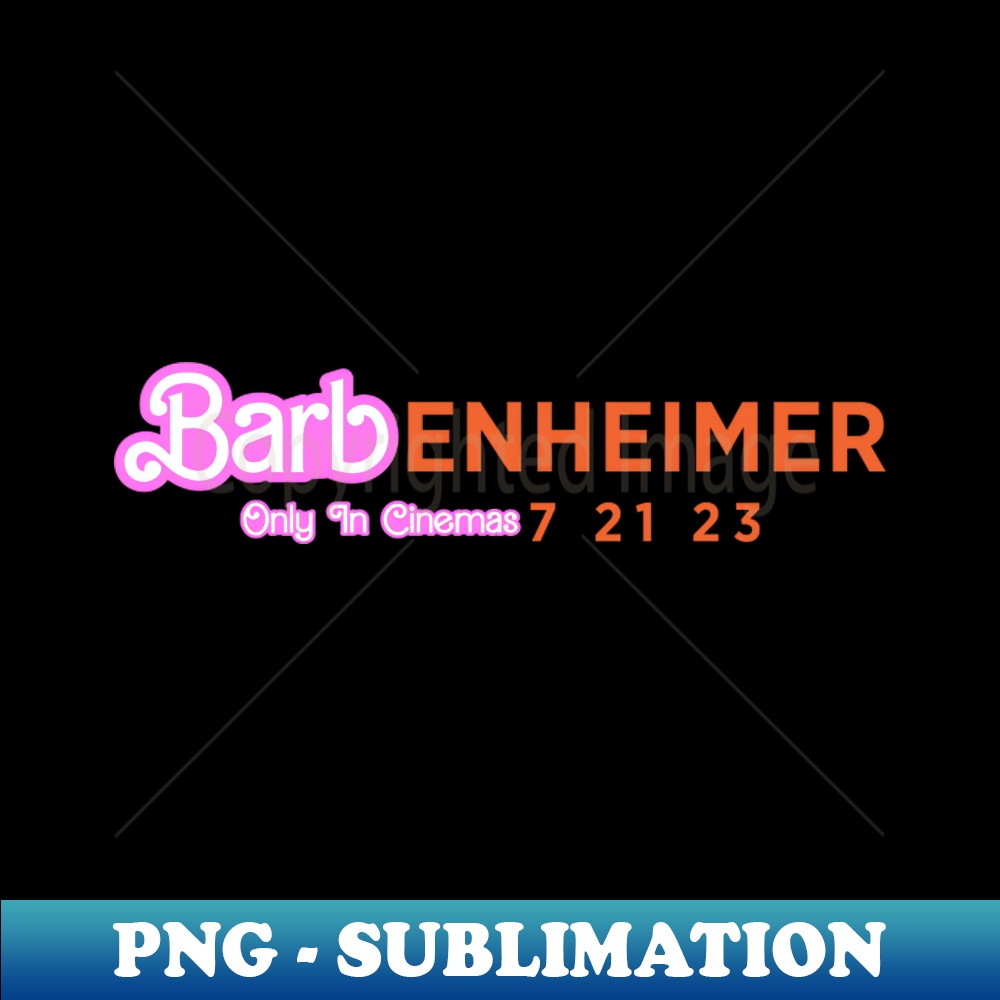 Sublimation Digital Download - BarbEnheimer Sublimation PNG - Inspire ...