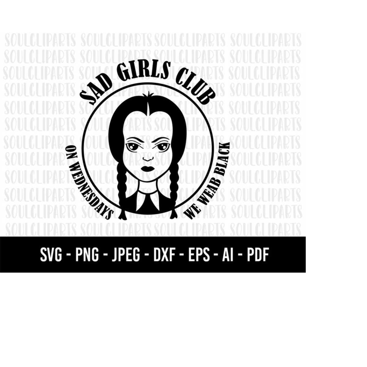 COD373- Wednesday Addams svg, Addams Family svg file, Hallow - Inspire ...