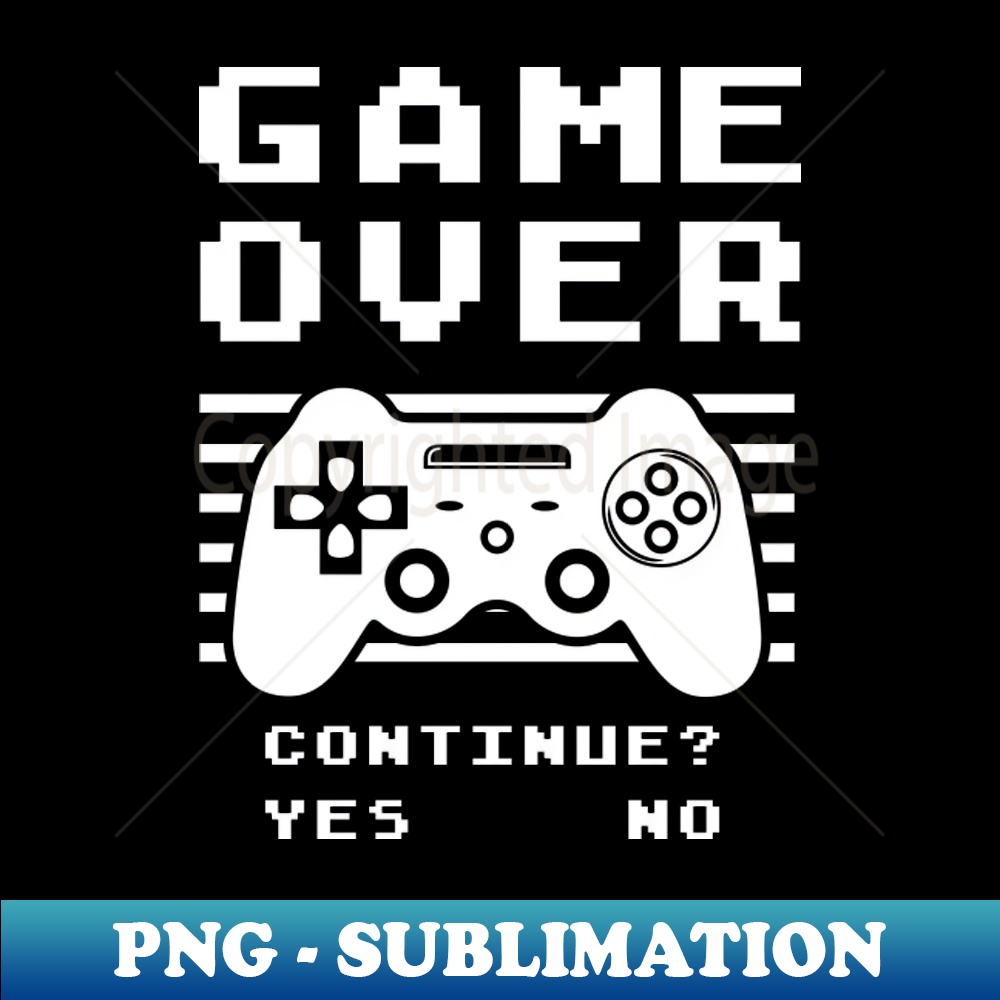 Game Over - PNG Transparent Digital Download - Create Stunni | Inspire ...