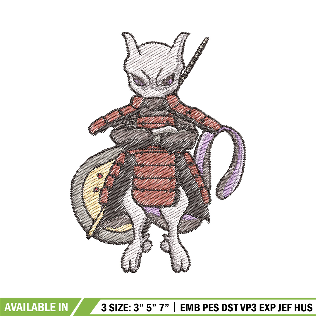 Mewtwo madara embroidery design, Pokemon embroidery, Anime d | Inspire ...