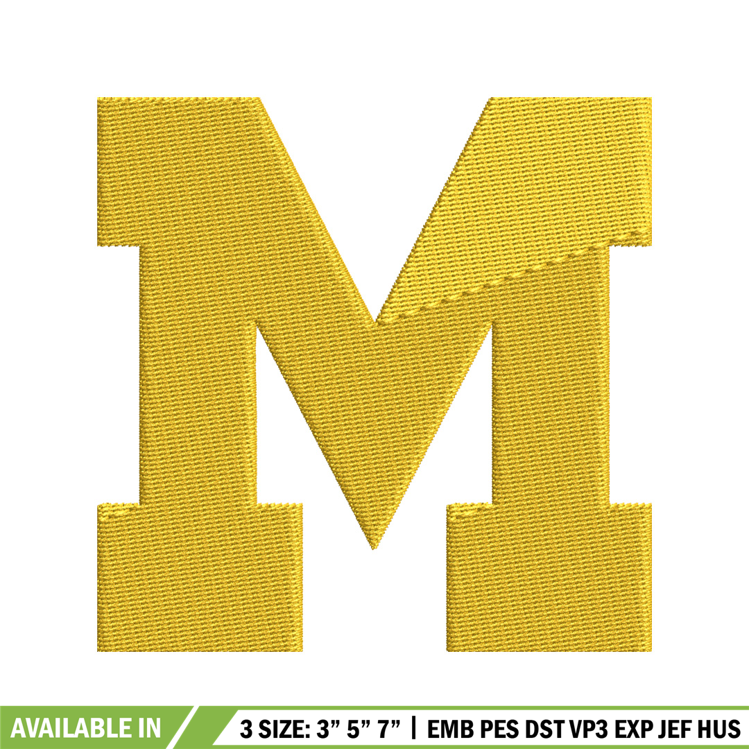 Michigan Wolverines embroidery design, Michigan Wolverines e | Inspire ...