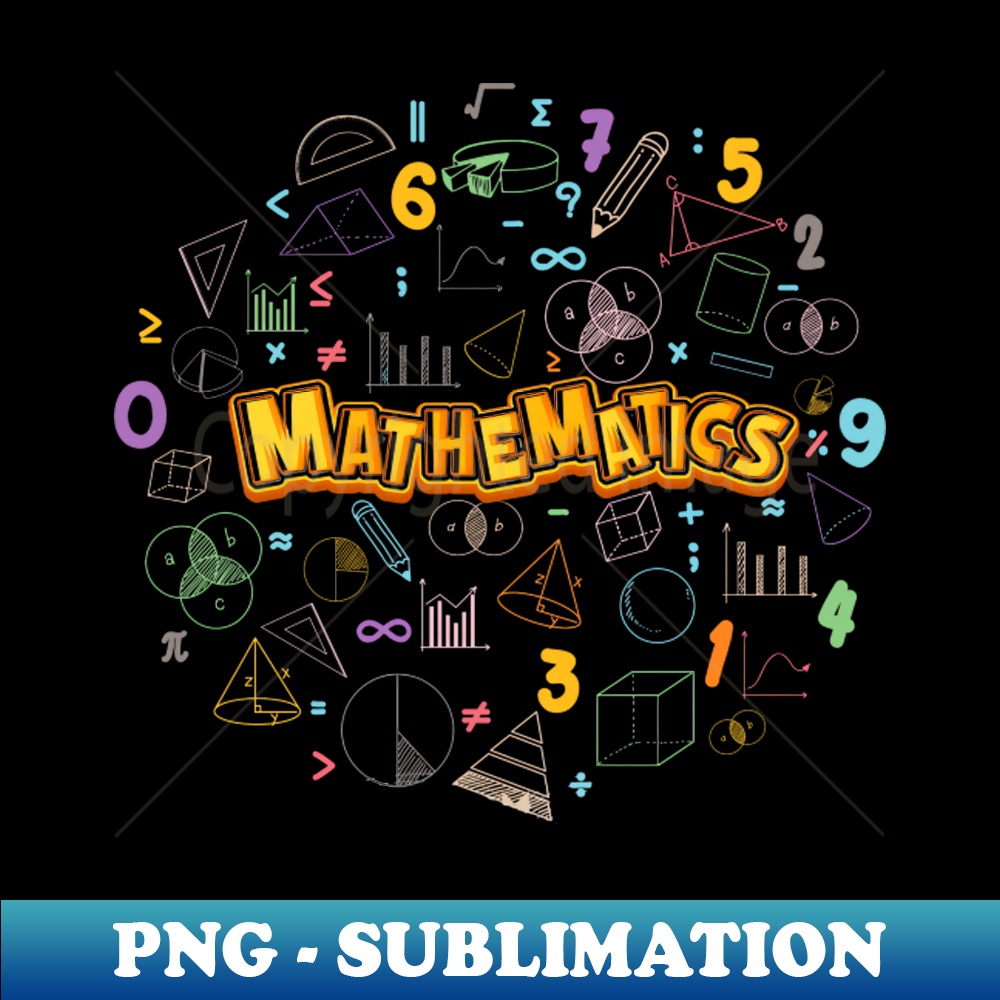Mathematics Illustration - PNG Digital Download - Perfect fo | Inspire ...