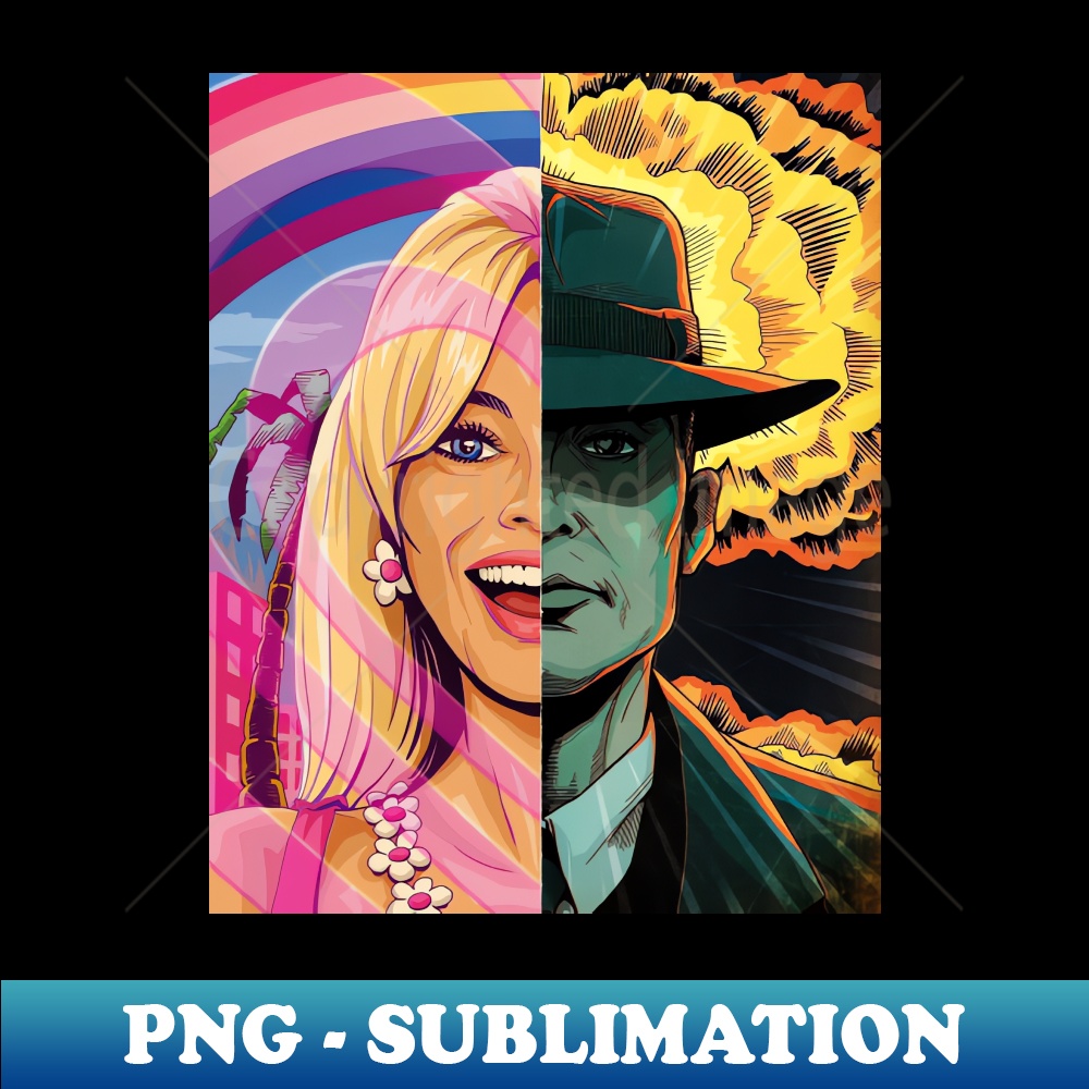 Barbie x Oppenheimer 2023 - Stunningly Clear PNG Digital Dow - Inspire ...