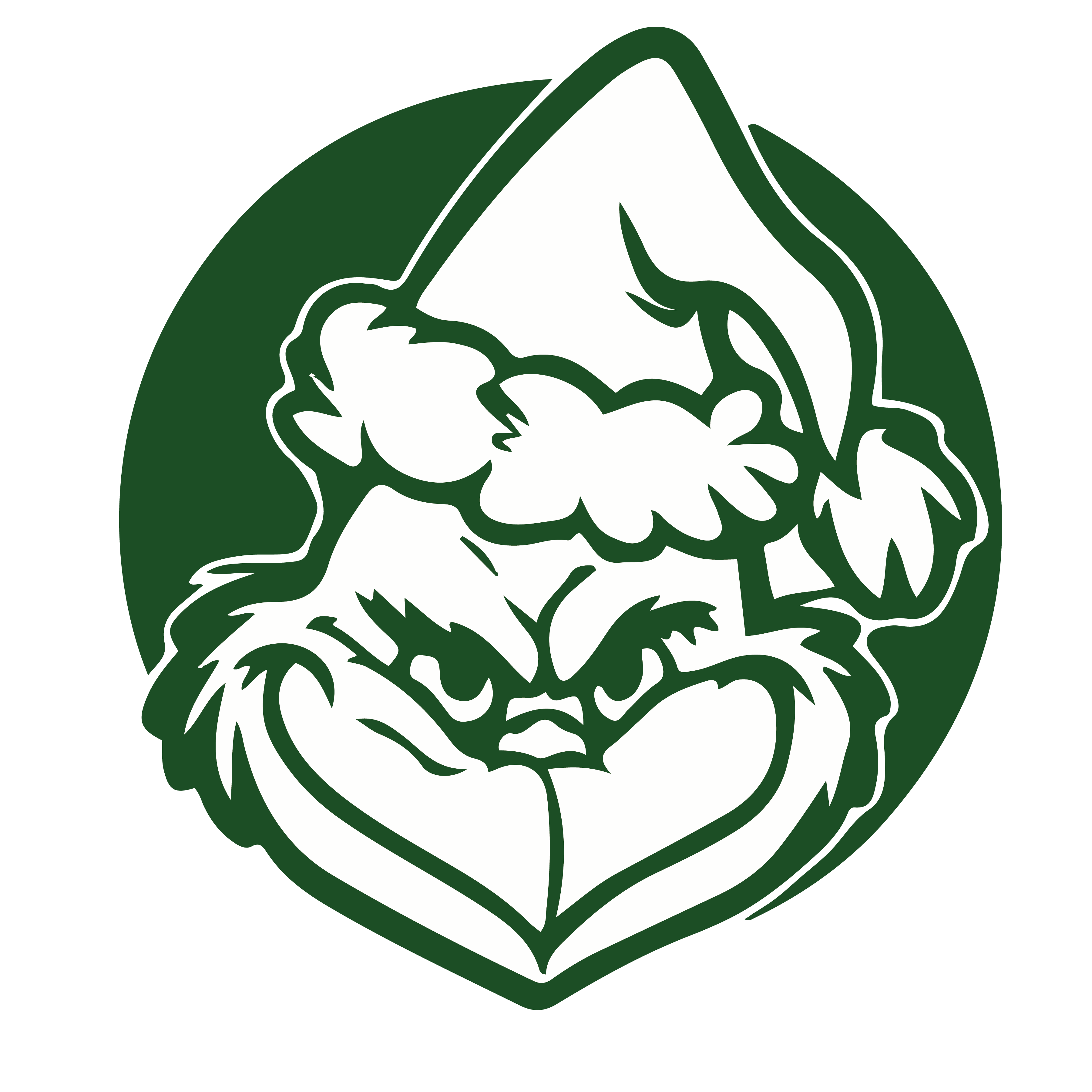 Grinch SVG, The Grinch Svg, Grinch Christmas Svg, Grinch Fac | Inspire ...