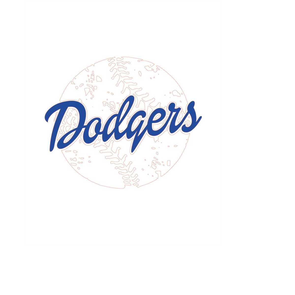 Dodgers Baseball Digital Download Files, Svg, Png, DXF, Eps | Inspire ...