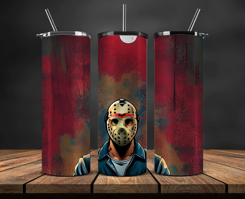 Halloween 20oz Tumbler Wrap ,Horror films Tumbler Wrap PNG, | Inspire ...