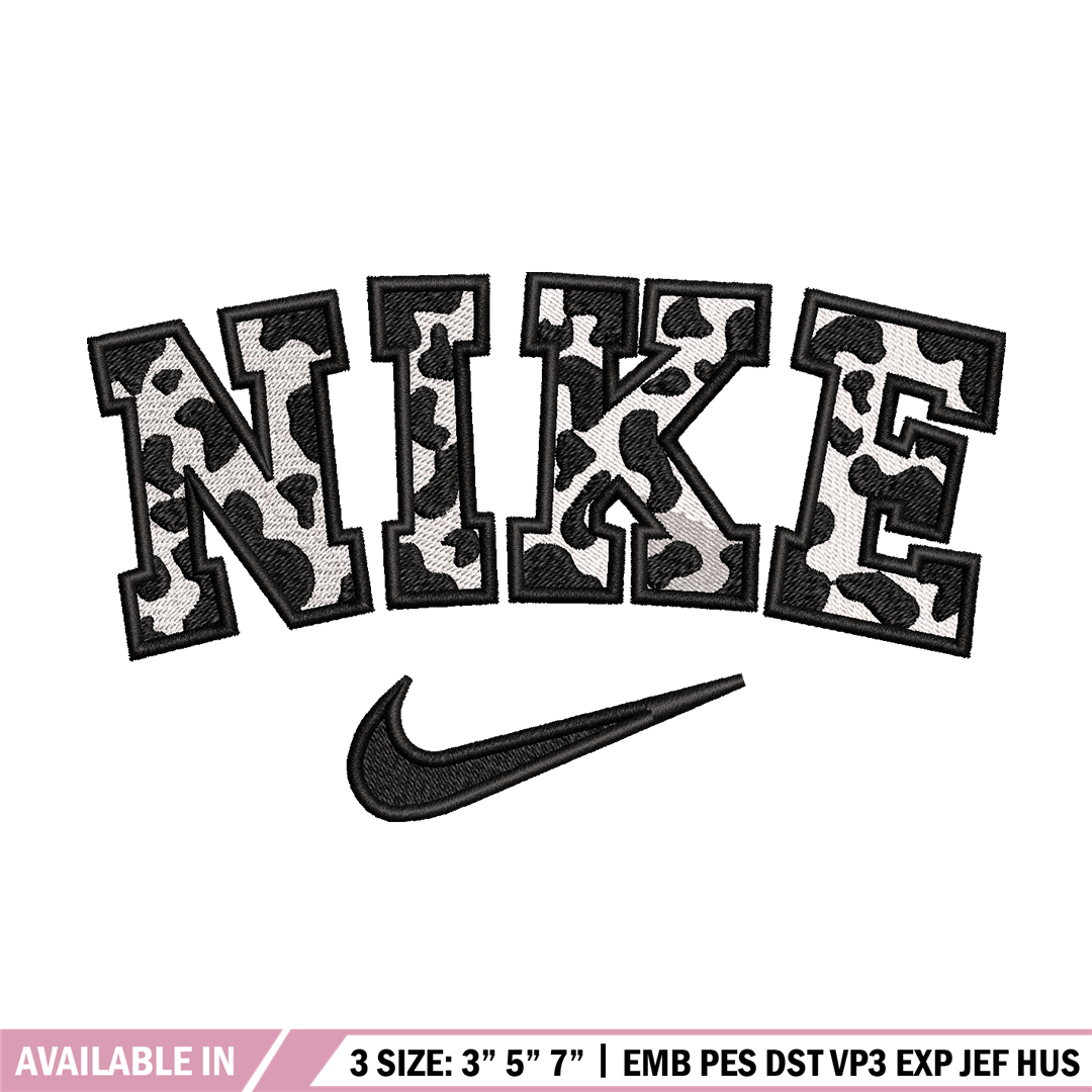 Nike Dairy Cow Logo embroidery design, logo embroidery, Nike | Inspire ...