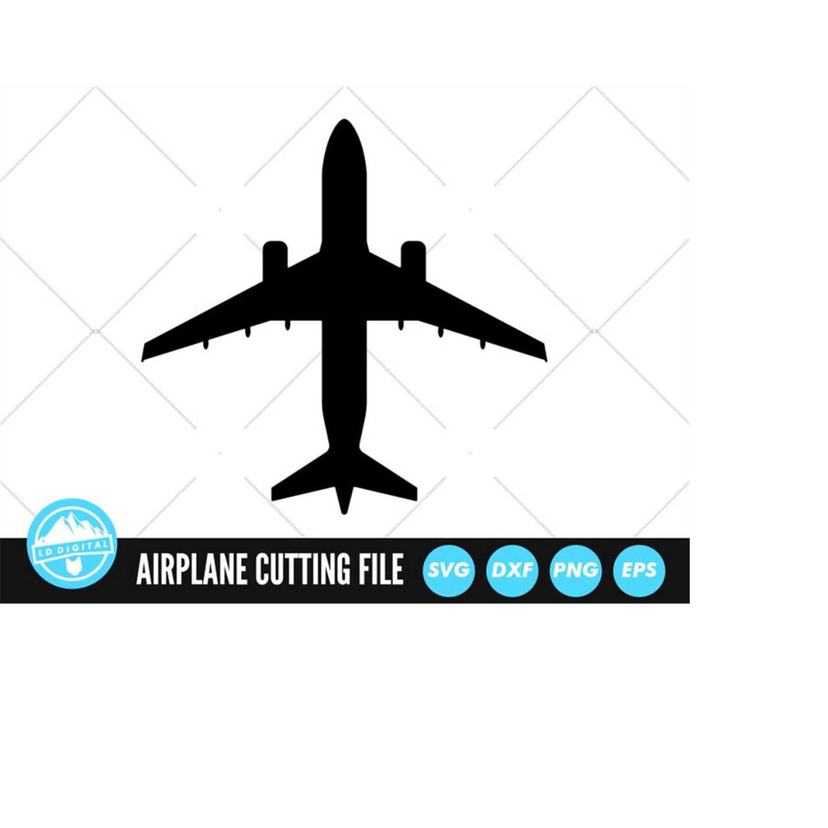 Airplane SVG Files | Airplane Cut Files | Airplane Vector Fi | Inspire ...