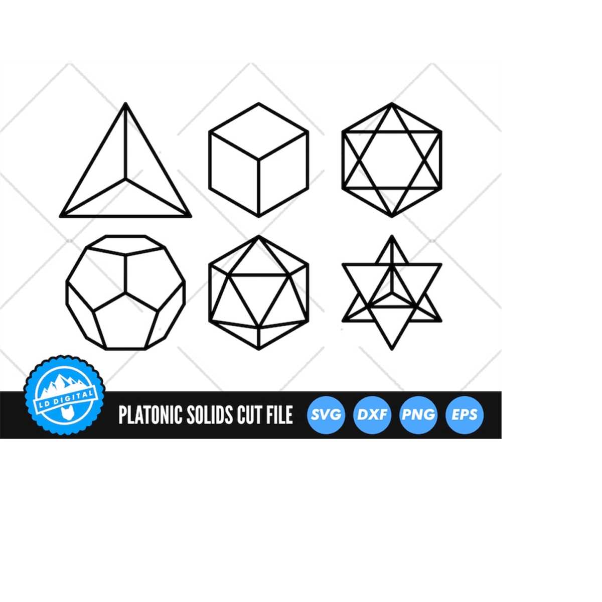 Platonic Solids Svg | Inspire Uplift